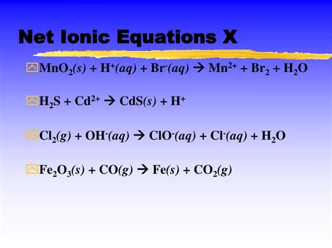 PPT Net Ionic Equations PowerPoint Presentation Free Download ID 3526279