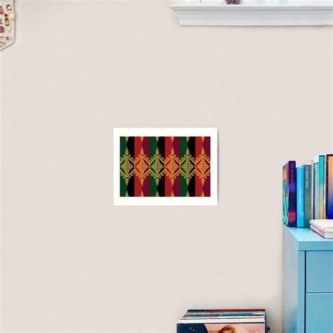 Ethnic Filipino Tribal Pattern Inaul Art Print By Cbgl Redbubble