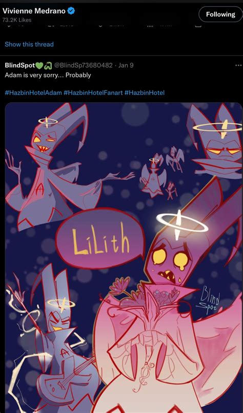 Adam X Eve Hazbin Hotel