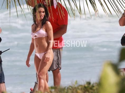 Las Fotos Al Natural De Lali Esp Sito En R O De Janeiro En El Backstage De La Filmaci N De Un