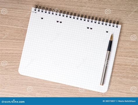 Blank Notepad Stock Image Image Of Everyday Tops Writing 38373837