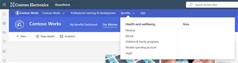 Plan And Implement Sharepoint Site Navigation Sharepoint In Microsoft