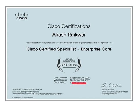 Im Thrilled To Share That Ive Successfully Earned My Ccnp Encor Certification Its Been A