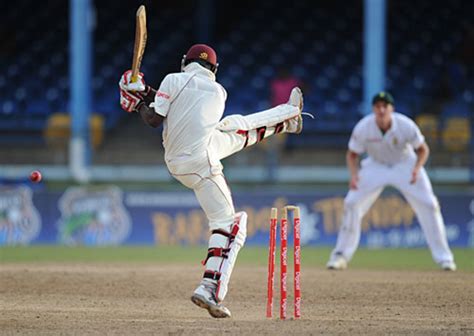 Nelon Pascal Was The Last Man To Go Bowled Off A Bottom Edge As South Africa Completed Victory