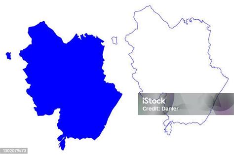 마테라 주 지도 벡터 일러스트레이션 마테라 지도의 낙서 스케치 지방 0명에 대한 스톡 벡터 아트 및 기타 이미지 Istock