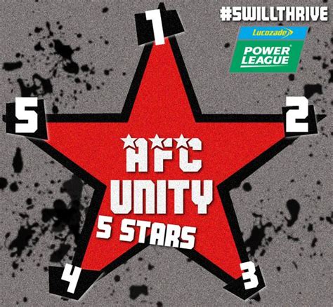 Celebrating The Afc Unity 5 Stars