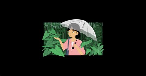 Rainy Day Walk Rainy Day Sticker Teepublic