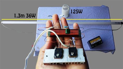 Como fazer o circuito do inversor 12V 125W para lâmpadas fluorescentes ...