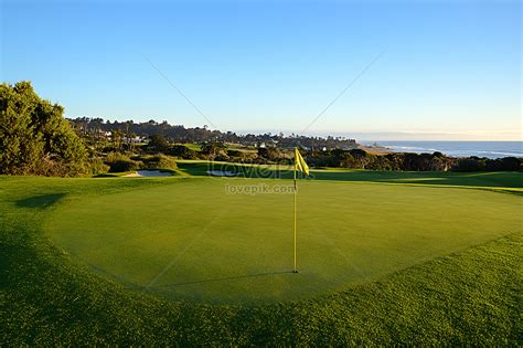 골프 코스 배경