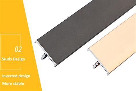 Premium Quality Aluminum T Edge Banding Trim For Cabinet And Wardrobe