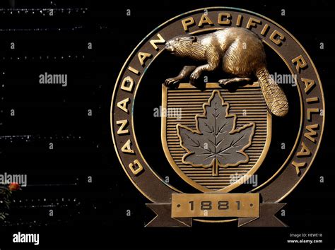 The Canadian Pacific Railway Formerly Also Known As Cp Rail Between