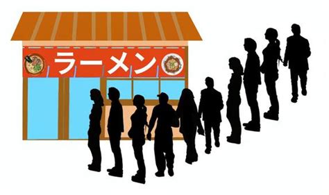 ラーメン 行列イラスト｜無料イラスト・フリー素材なら「イラストac」