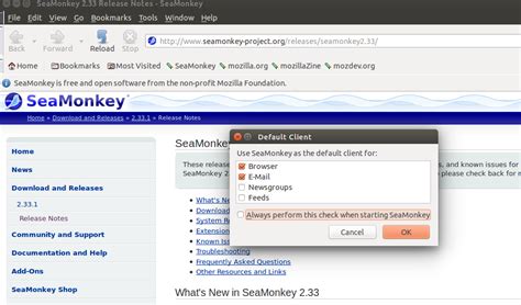 Install Open Source Internet Application Suite SeaMonkey On Ubuntu Linux Unixmen