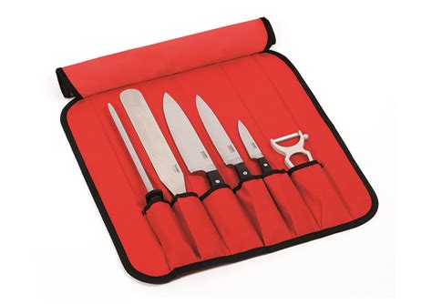 Messertasche 6 Teilig Bestückt Kelomat Kochmesser