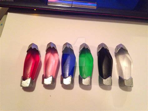 Dino Charge Energems By Reddragonomega On Deviantart