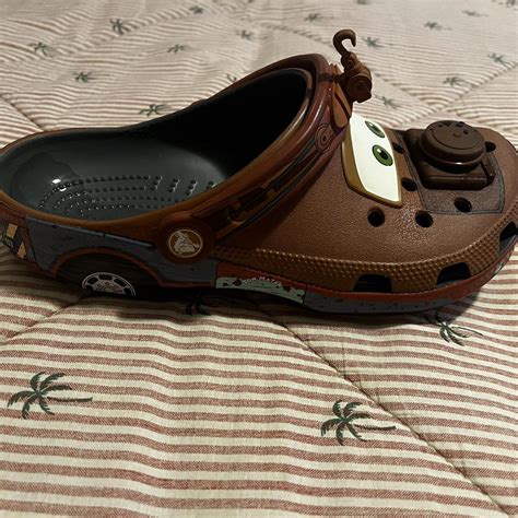Tow Mater Crocs Limited Edition Size M8 Depop