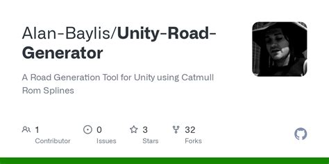 GitHub Alan Baylis Unity Road Generator A Road Generation Tool For