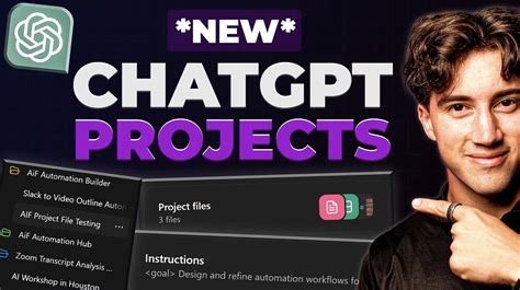 Chatgpt Projects Tips And Tricks For Better Workflow Management Geeky Gadgets