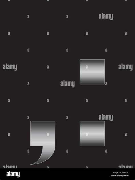 Comma Punctuation Stock Vector Images Alamy