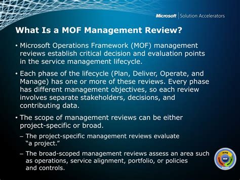 Ppt Mof Management Reviews Powerpoint Presentation Free Download Id 1567432