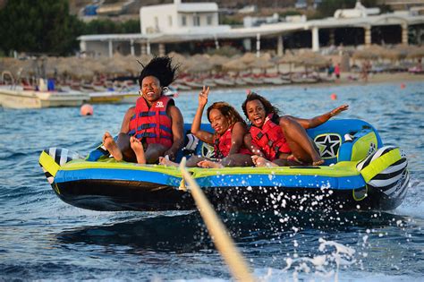 Watersports In Mykonos Sonar In Elia Beach Mykonos Island