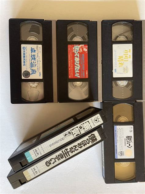 Yahoo オークション 激レア廃盤vhsビデオテープ6本組み