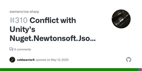 Conflict With Unitys Nugetnewtonsoftjson Implementation · Issue 310 · Siemensros Sharp · Github