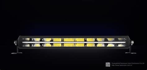 Edgeless Dual Row Led Light Bar With Position Light Sammoon Auto Electronics