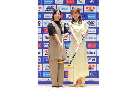 秋元真夏、「日本カーリング選手権大会横浜2025」応援サポーター就任 15時開始のイベントに8時からファンが Encount 2