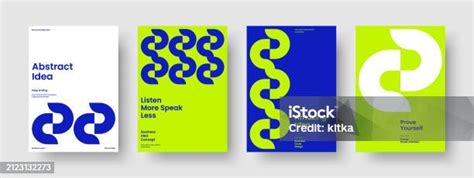 Template Banner Abstrak Desain Laporan Kreatif Tata Letak Sampul Buku