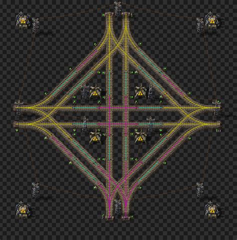 First Time Making My Own Intersection Feedback Wold Be Nice R Factorio