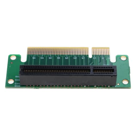 Pcie 8x Risers Card 90 Degree Right Angle Risers Adapter Card For 1u
