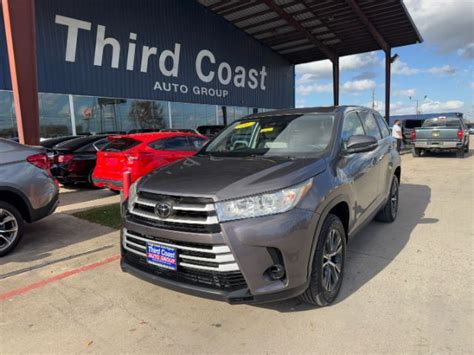 2019 Toyota Highlander Le Plus Fwd V6 Kyle Tx 59558285