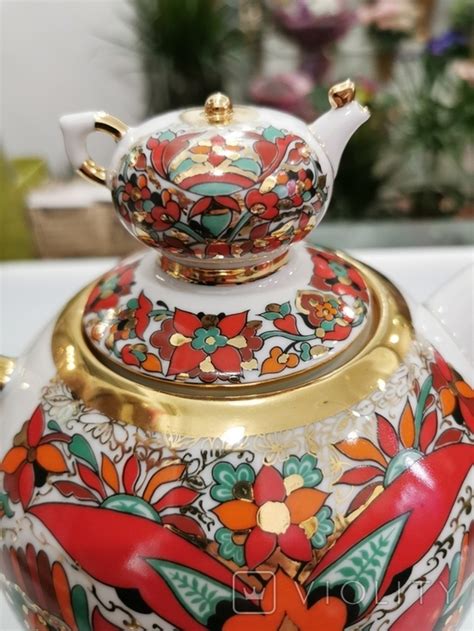 Комплект чайников рисунок Красный петух 109221765 купити Violity