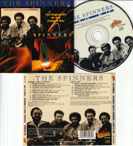 The Spinners Yesterday Today And Tomorrow Labor Of Love 2016 2cd
