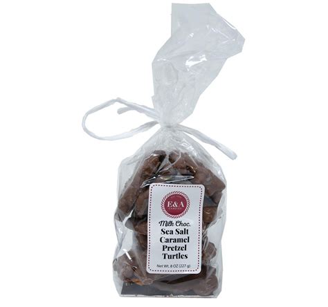 Milk Chocolate Sea Salt Caramel Pretzel Turtles 248oz