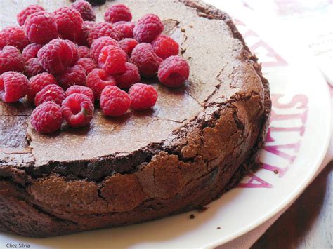 Tarta rústica de chocolate sin harina Chez Silvia