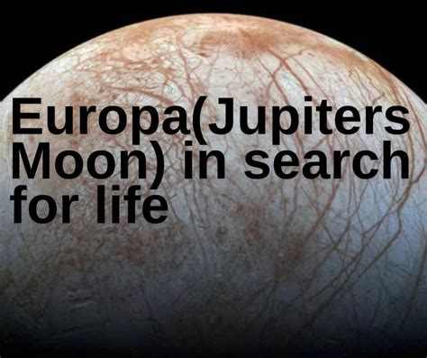 Nasa To Investigate The Possibility Of Life On Jupiters Mooneuropa In