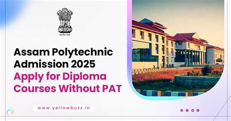Assam Polytechnic Admission 2025 Apply Online
