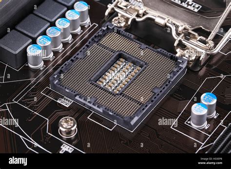 Back View Of A DDR Memory Module Stock Photo Alamy