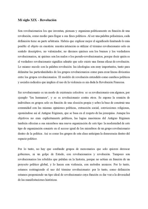Testo Sui Contenuti Del Xix Secolo Esercizi Di Storia Contemporanea