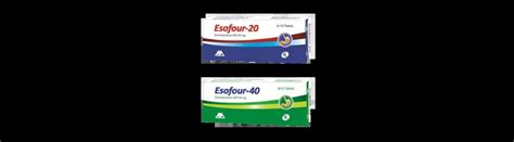 Esofour 40 Mg Uses Side Effects Indication Dosages Doctlab