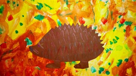 Der Igel Im Kunstunterricht Walther Grundschule