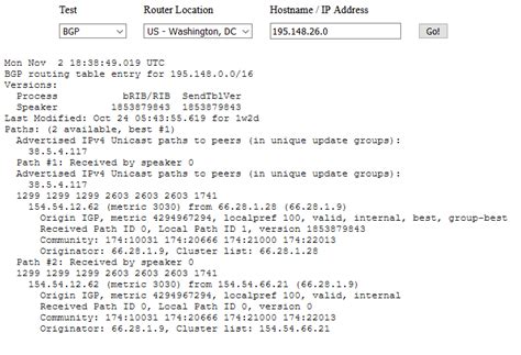 M Border Gateway Protocol Data Networks