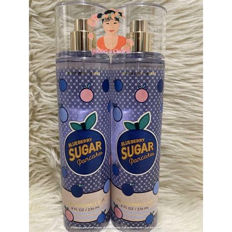 BLUEBERRY SUGAR PANCAKES Bath Body Works Fine Fragrance Mist 236ml