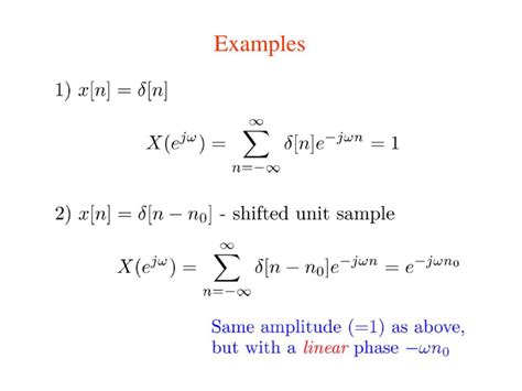 Ppt Discrete Time Fourier Transform Powerpoint Presentation Free Download Id320885