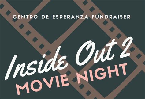 Inside Out 2 Movie Night Fundraiser Centro De Esperanza