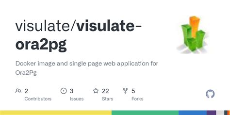 Github Visulate Visulate Ora2pg Docker Image And Single Page Web Application For Ora2pg