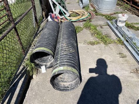 2 Plastic Culvert Pieces Live And Online Auctions On
