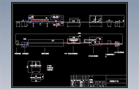 M0648 浓酱灌装生产线cad544440120autocad 2007模型图纸下载 懒石网